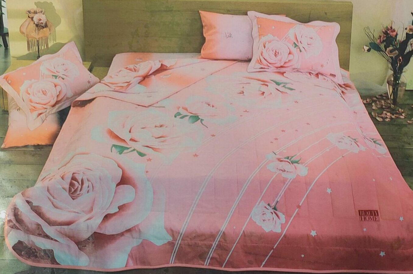ΕΚΠΤΩΣΗ -65% 421 Σετ Κουβερλί Υ/Δ Beauty Home – εργάνη